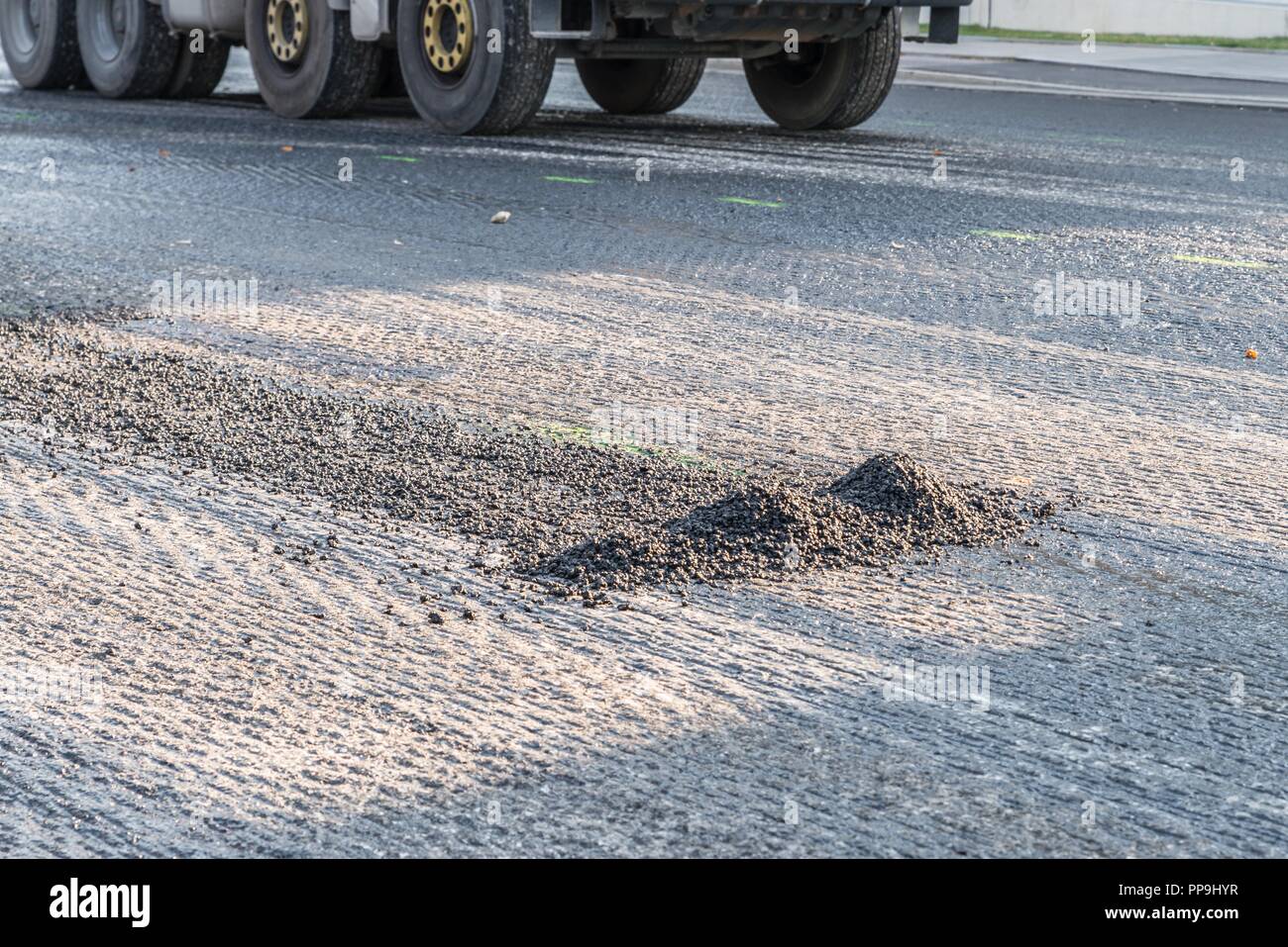 Roughened road hi-res stock photography and images - Alamy