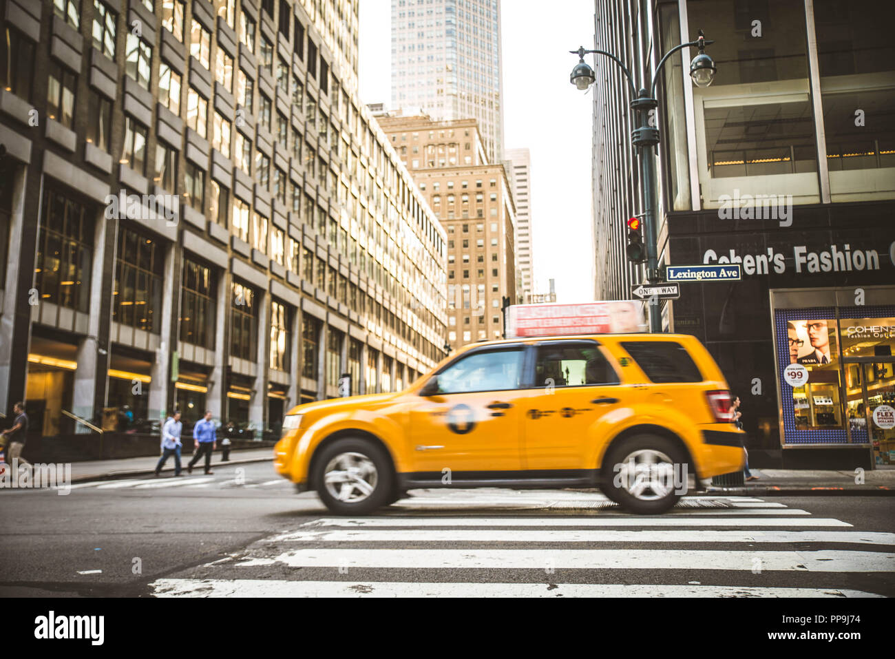 Motorway yellow cab hi-res stock photography and images - Alamy