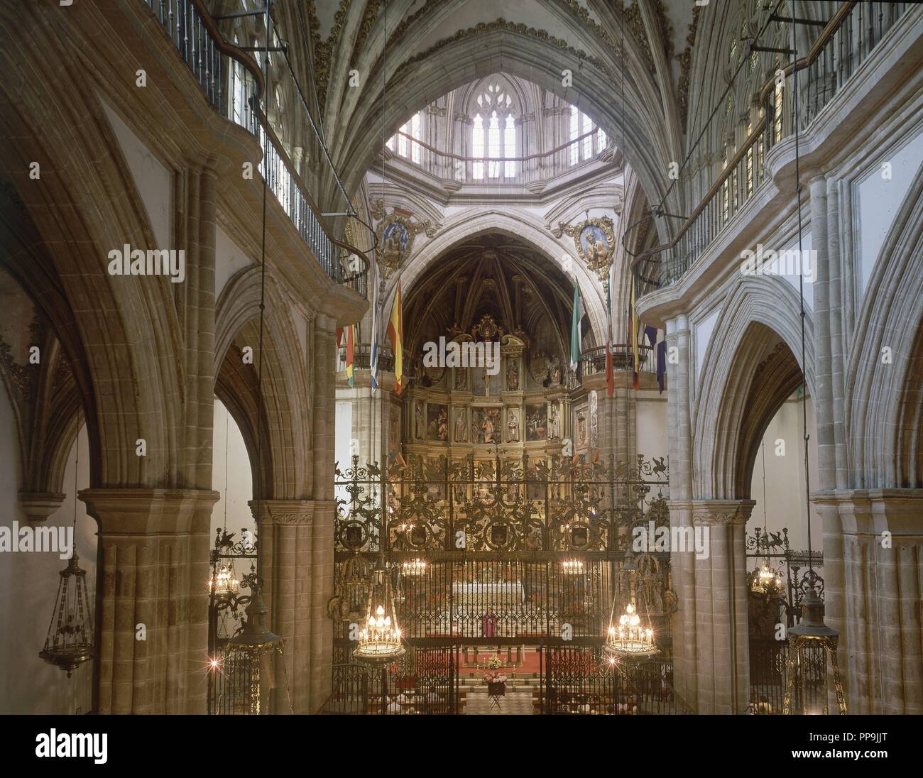 Interior Del Monasterio De Guadalupe Hi Res Stock Photography And
