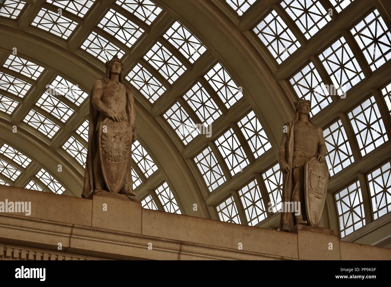 The iconic white-washed and golden encrusted atrium/central hall at ...