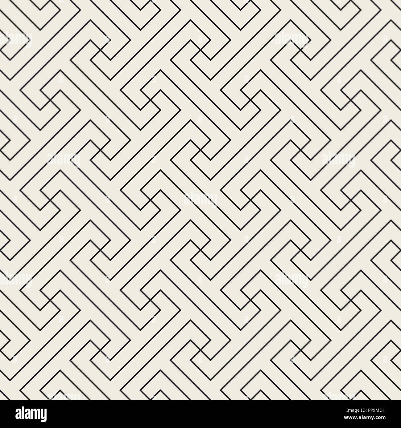 Vector seamless pattern. Modern stylish abstract texture. Repeating ...