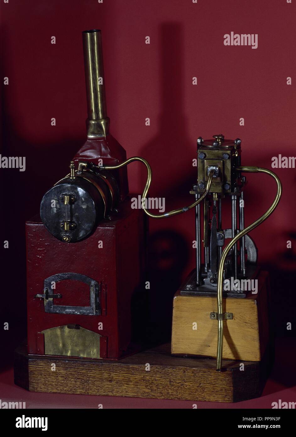 Vertical boiler steam engine hi-res stock photography and images - Alamy