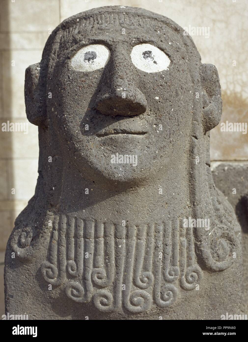 Sphinx. Basalt. Guarded the temple of Tell Halaf. From about 6100 to ...