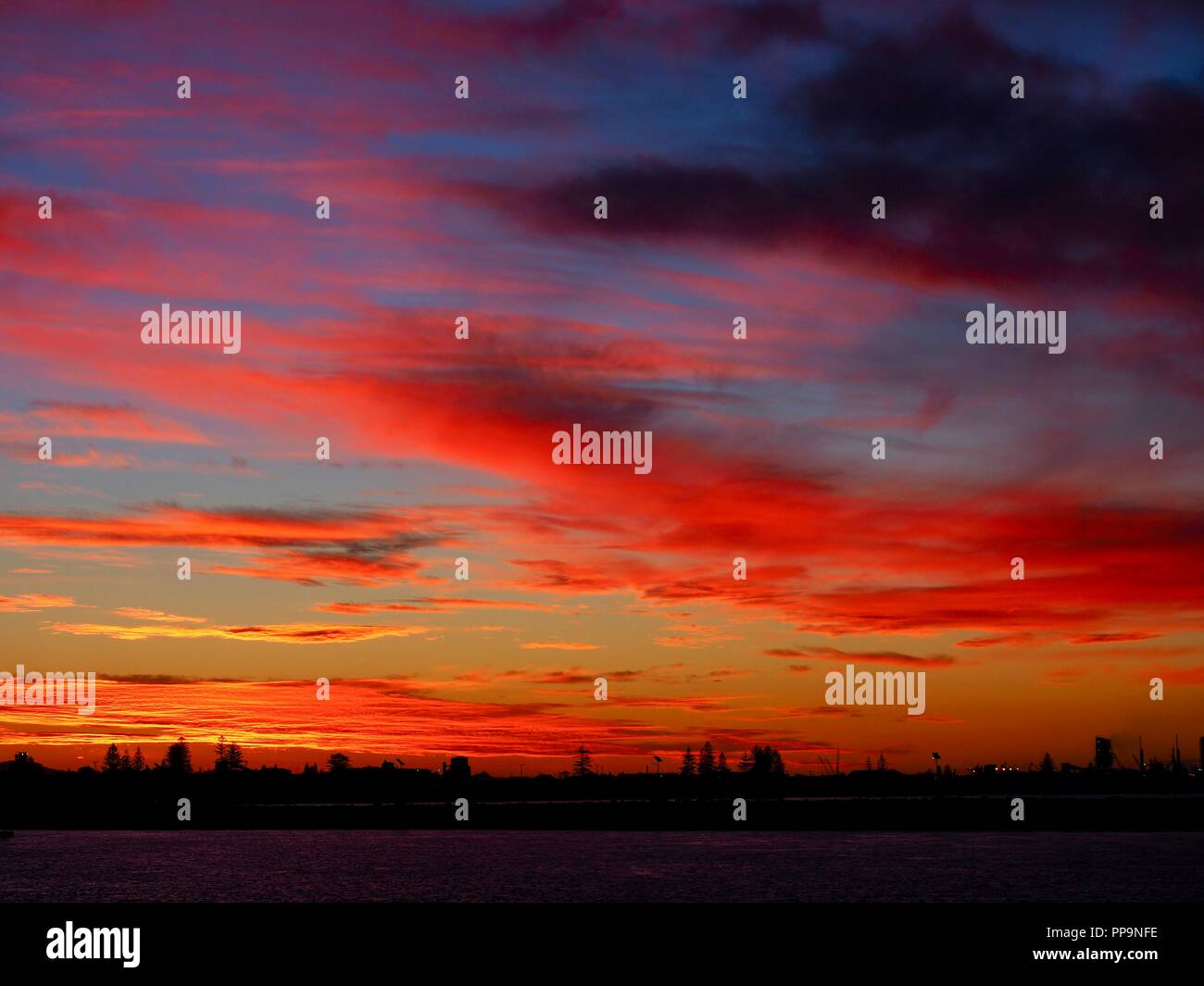 Nobbys breakwall hi-res stock photography and images - Alamy