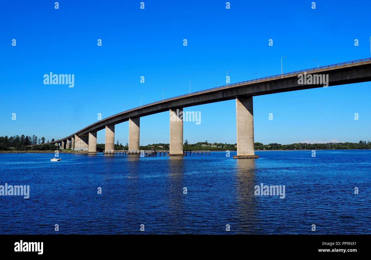 Stockton Bridge on a clear, sunny day Stock Photo - Alamy