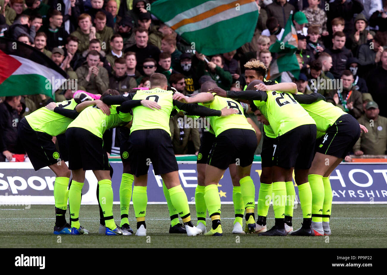 Celtic Huddle Football Stock Photos & Celtic Huddle Football Stock ...