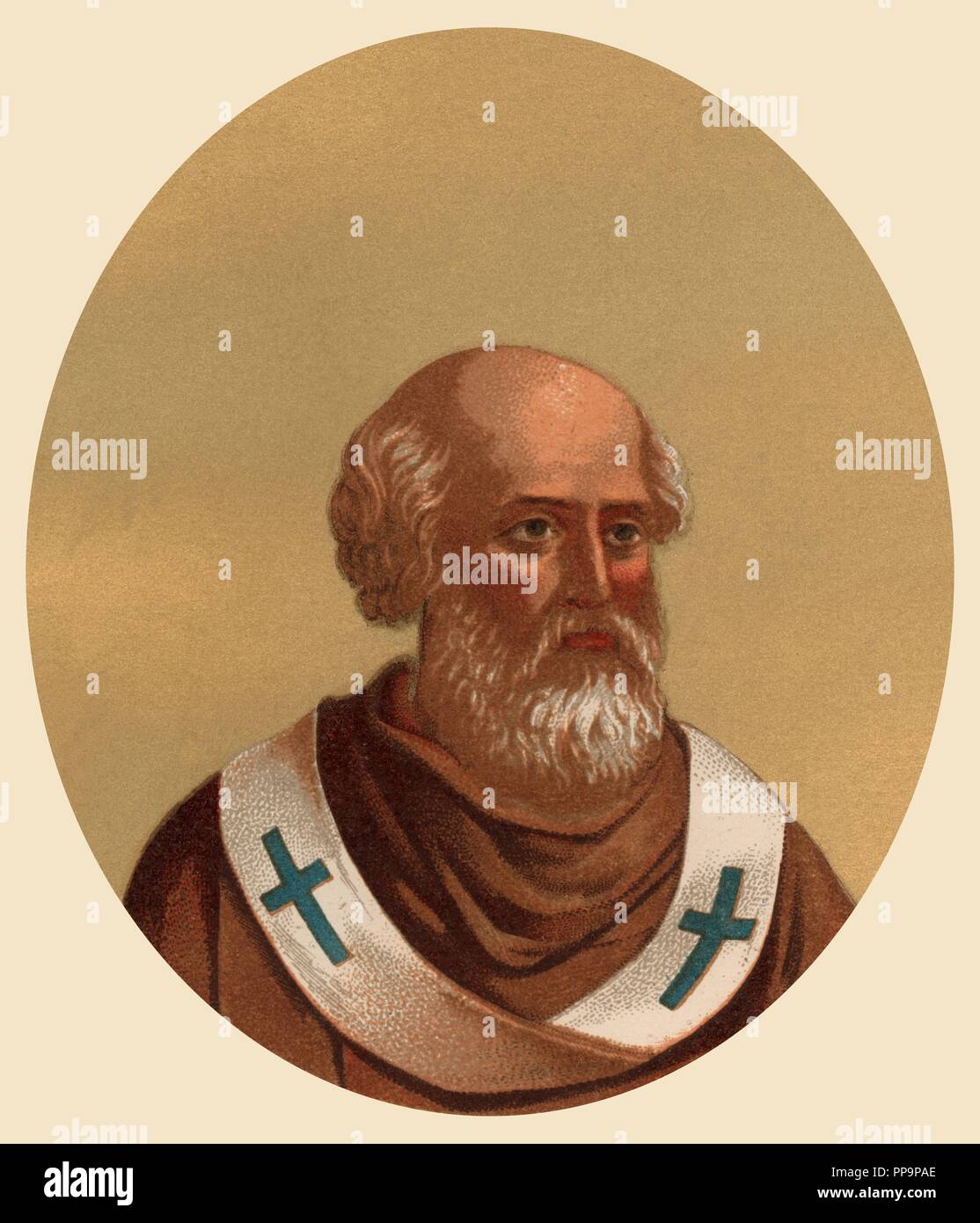 Los Papas y los Bárbaros. Adeodato II (-676), Papa de de la iglesia ...