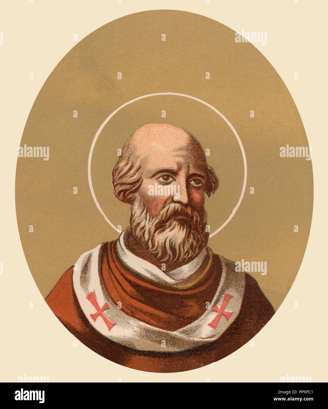 Los Papas y los Bárbaros. San Martín I (-655), Papa de de la iglesia ...