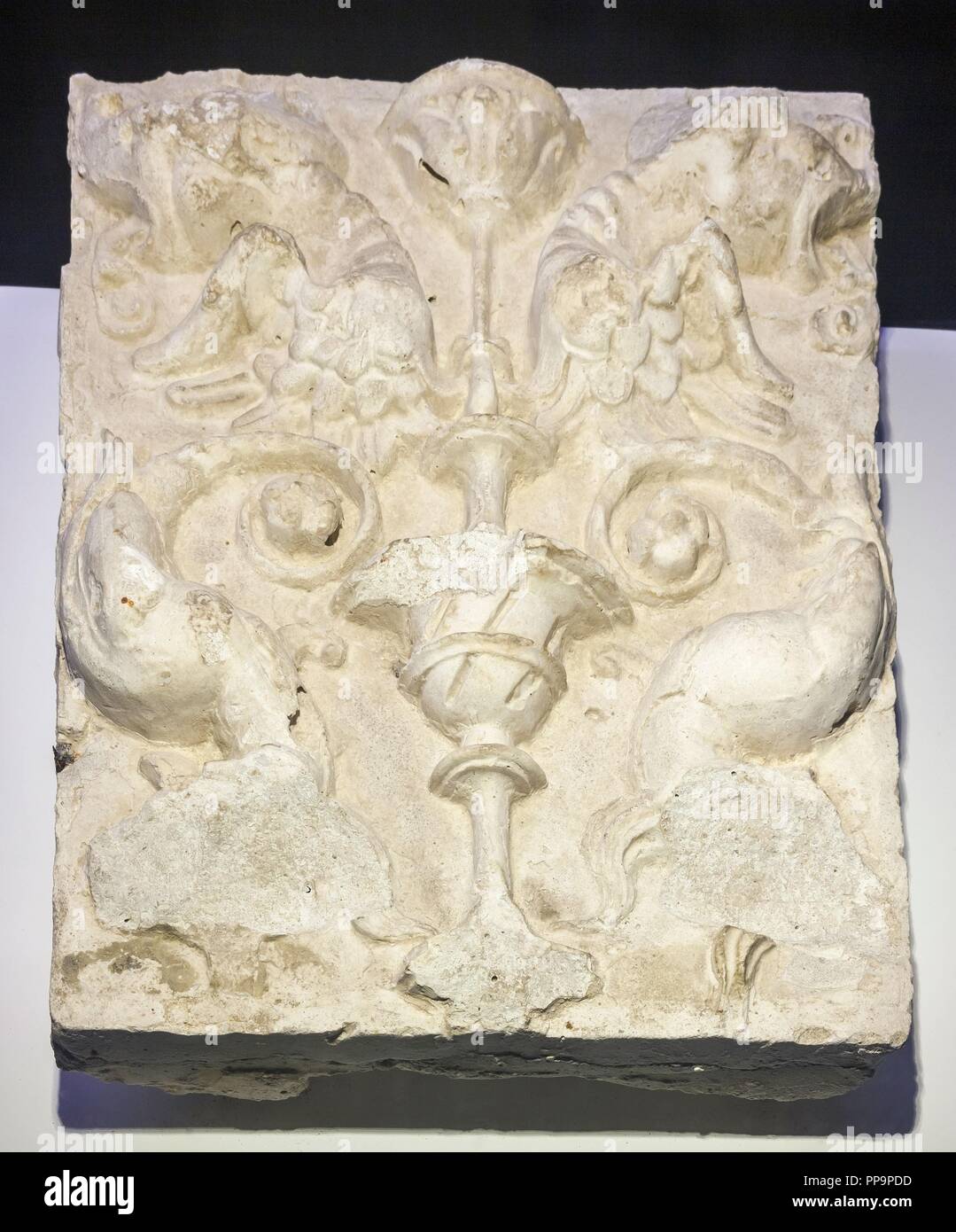 Anonymous / "Plaster plaque with Renaissance motifs", 16th century ...