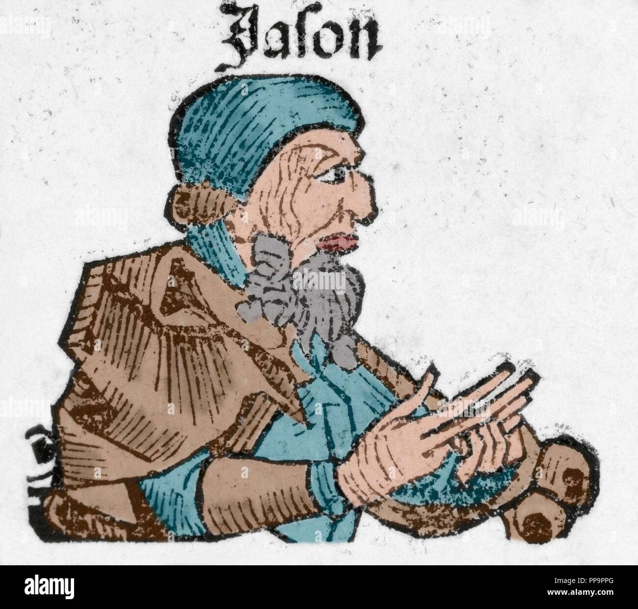 Jason. Ancient Greek mythological hero, famous as the leader of the ...