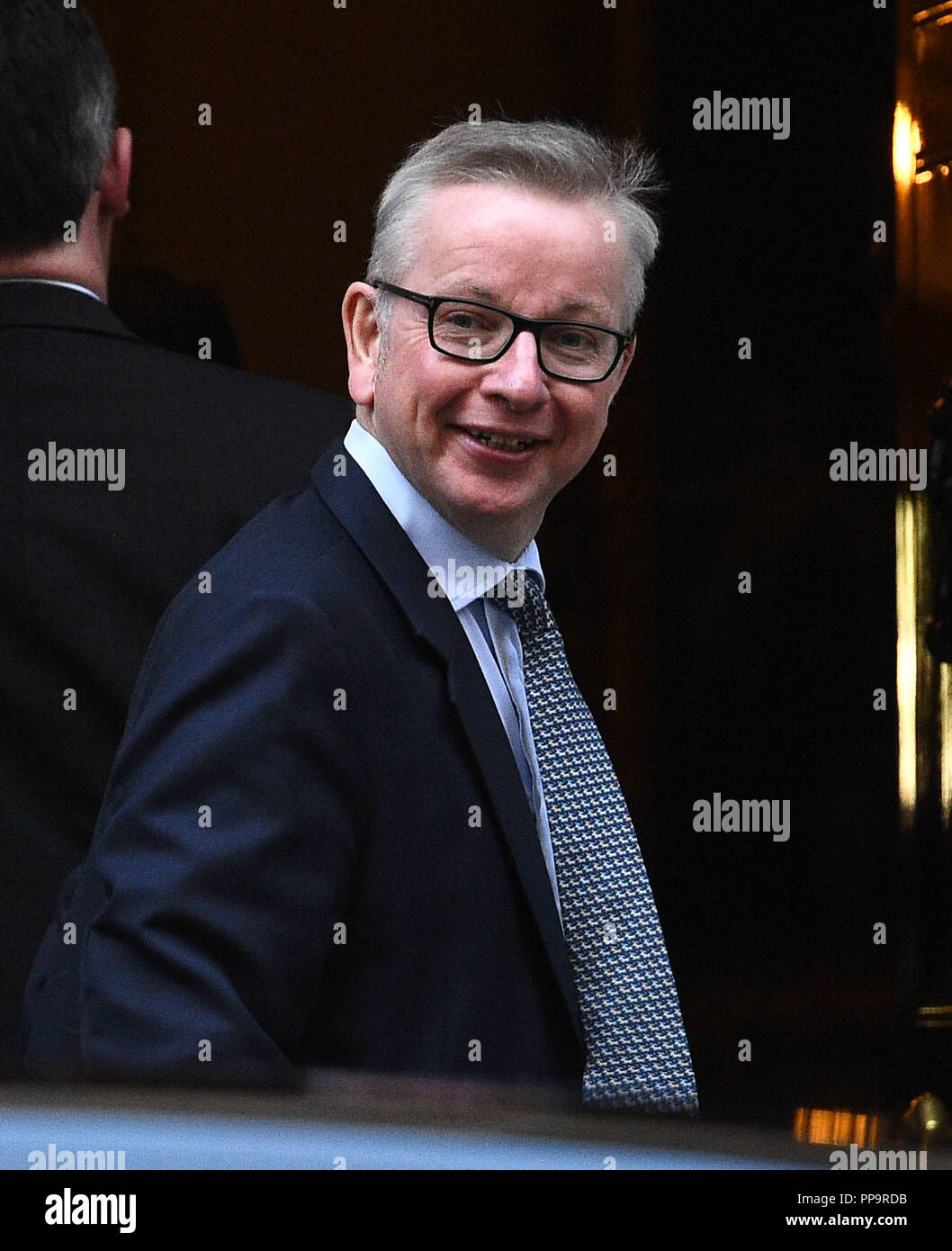 Environment Secretary Michael Gove arrives in Downing Street, London ...