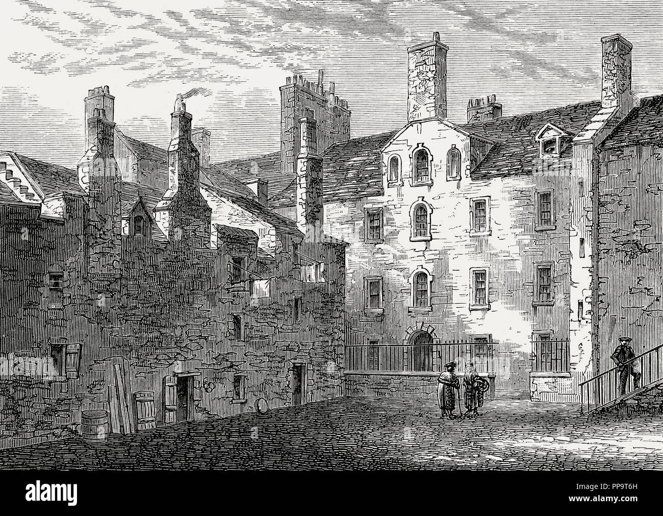 Edinburgh White Horse Close High Resolution Stock Photography and ...