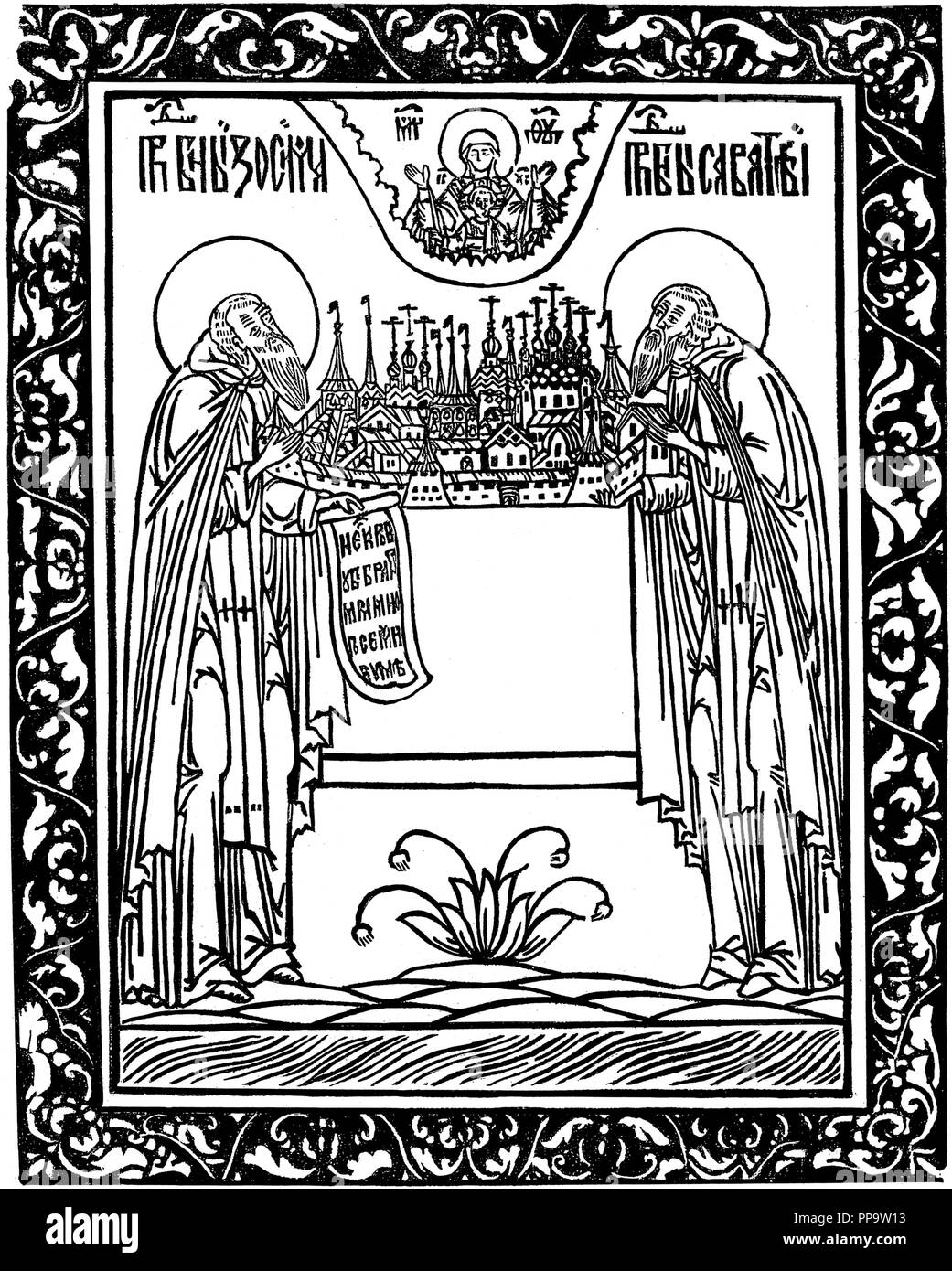 Zosimus saint Black and White Stock Photos & Images - Alamy