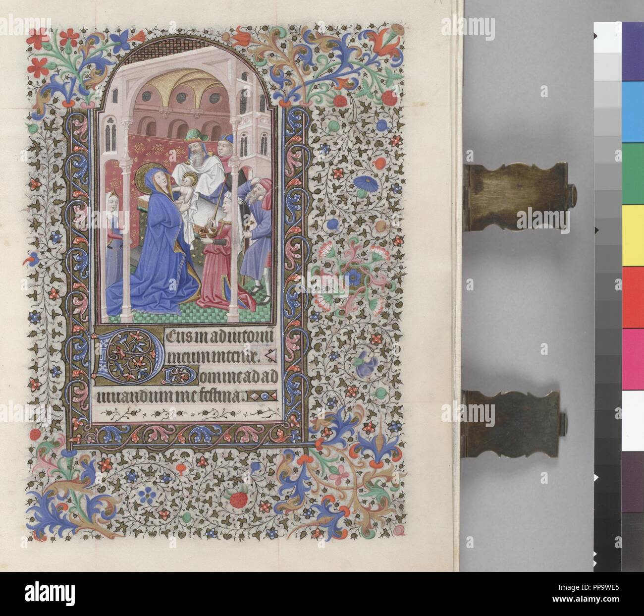 The Presentation in the Temple (Book of Hours). Museum: The Morgan ...