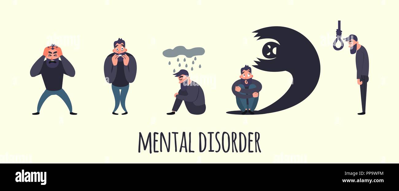 Panic hysteria Stock Vector Images - Alamy