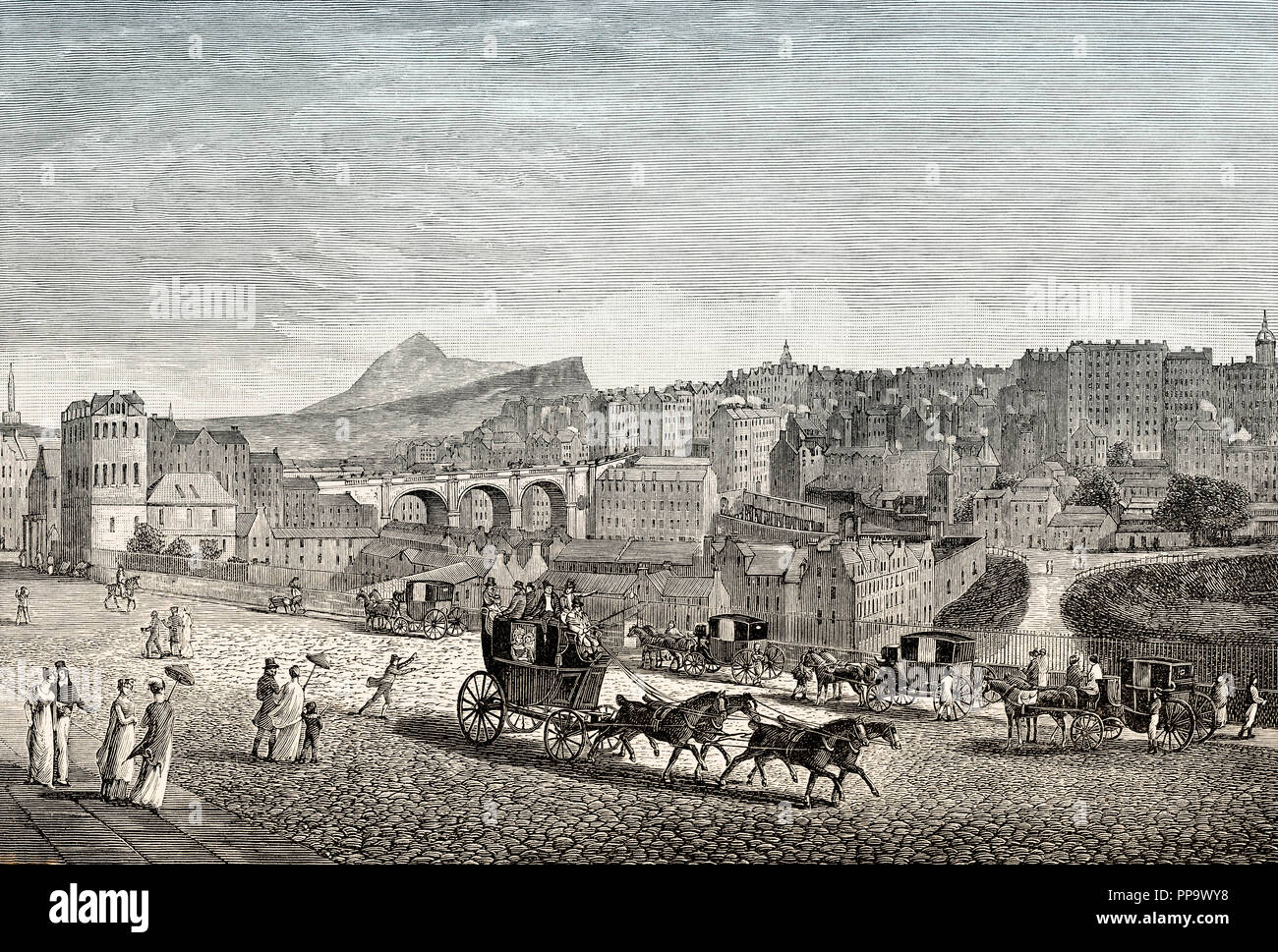 Mail and illustration from 18th century hi-res stock photography and ...