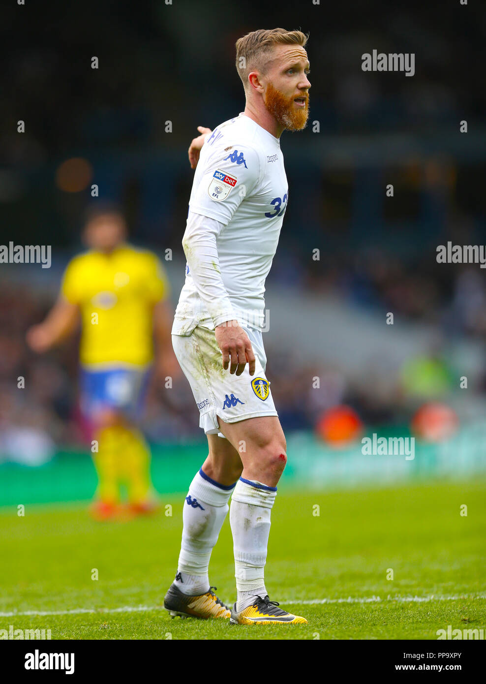 Leeds United's Adam Forshaw Stock Photo - Alamy