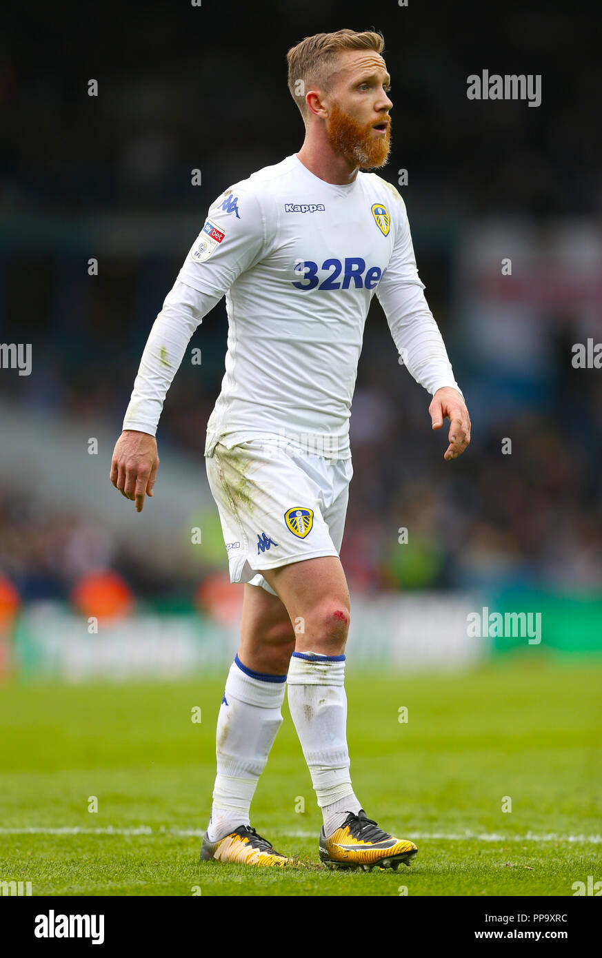 Leeds United's Adam Forshaw Stock Photo - Alamy