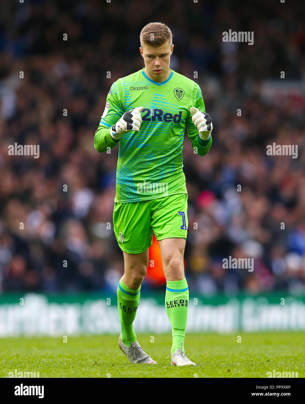 Leeds United goalkeeper Bailey Peacock-Farrell Stock Photo - Alamy