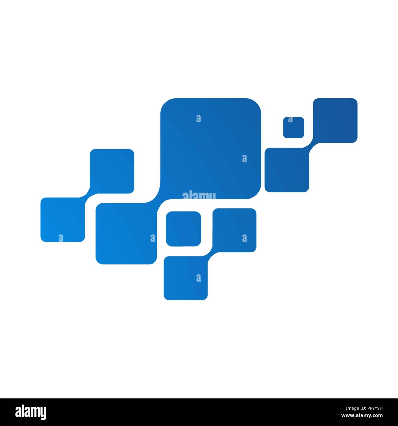 Abstract technology sign Branding Identity Corporate vector logo design ...