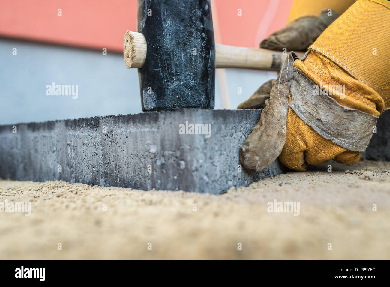 Installing bricks hi-res stock photography and images - Alamy