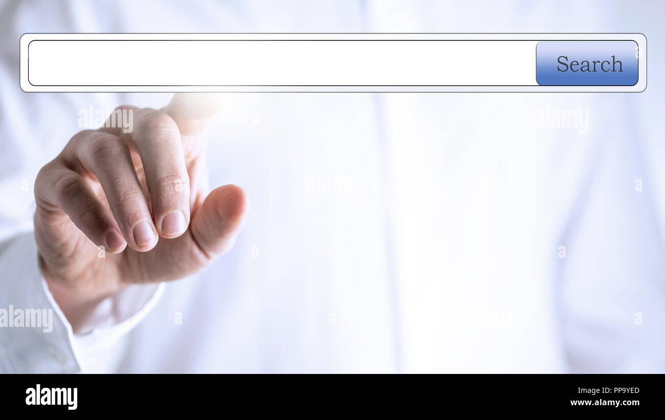 Web search field bar hi-res stock photography and images - Alamy