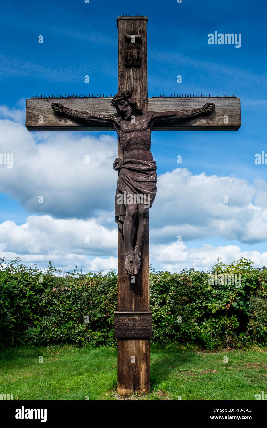 The crucifix and the calvary hi-res stock photography and images - Alamy