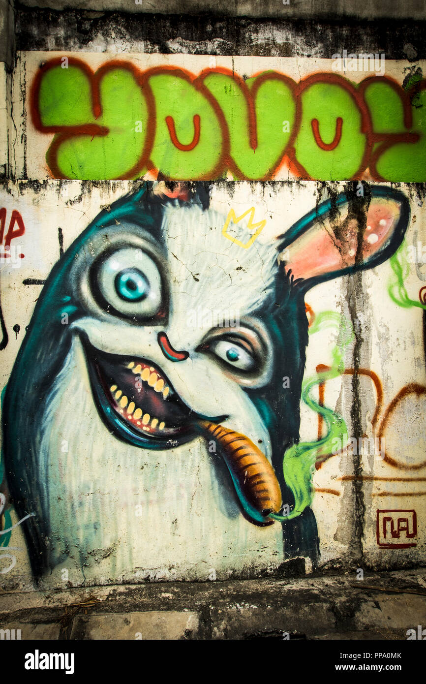 Cartoon graffiti cigar hi-res stock photography and images - Alamy