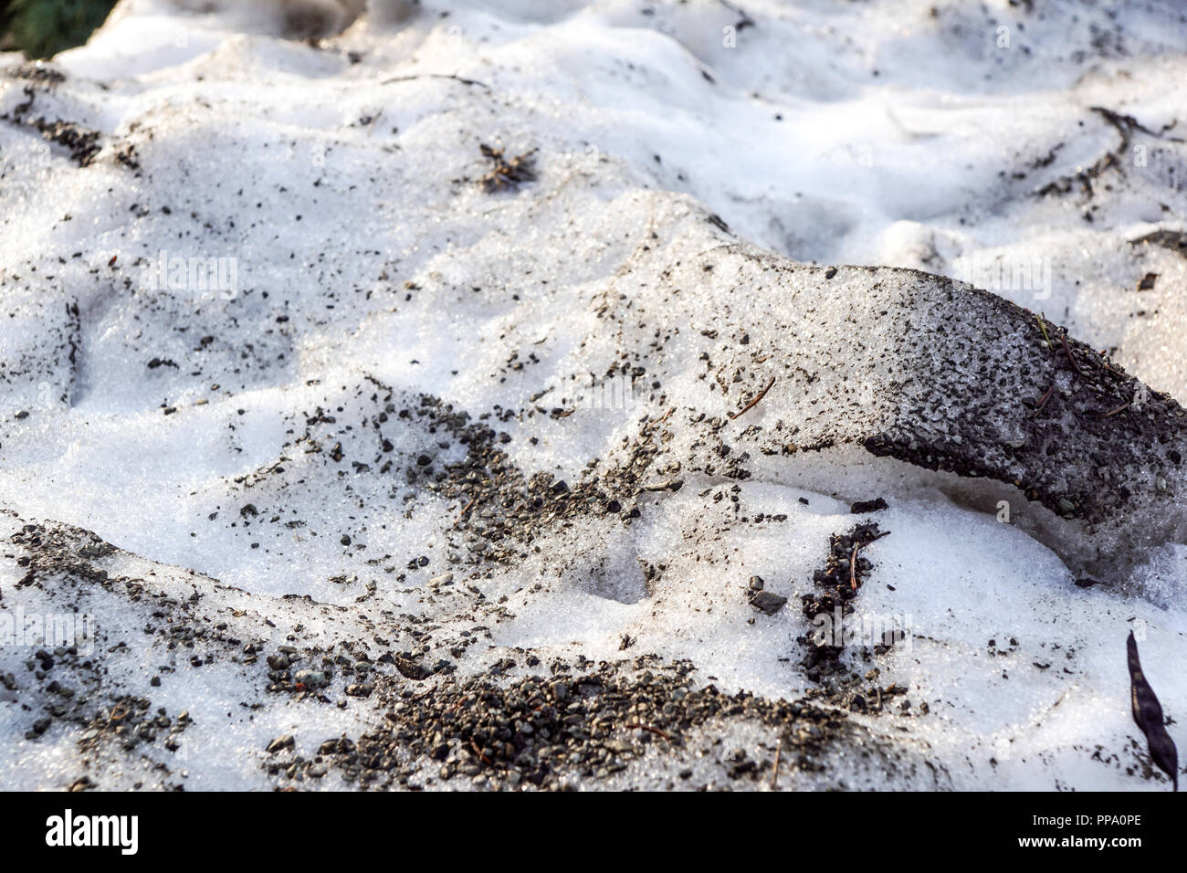 Dirty street snow hi-res stock photography and images - Alamy