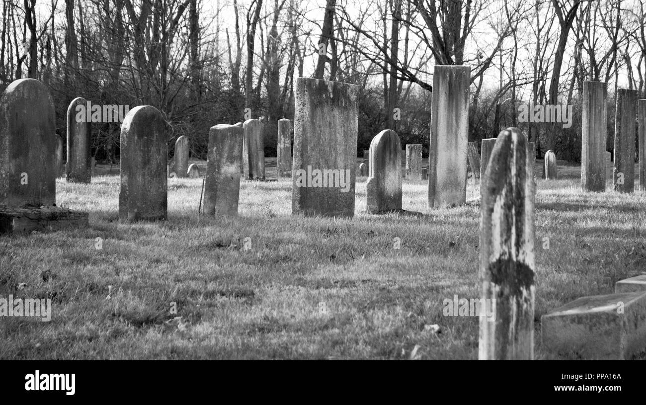 Old broken headstone in hi-res stock photography and images - Alamy
