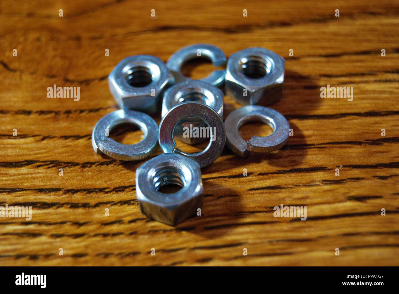 Wood washers hi-res stock photography and images - Alamy