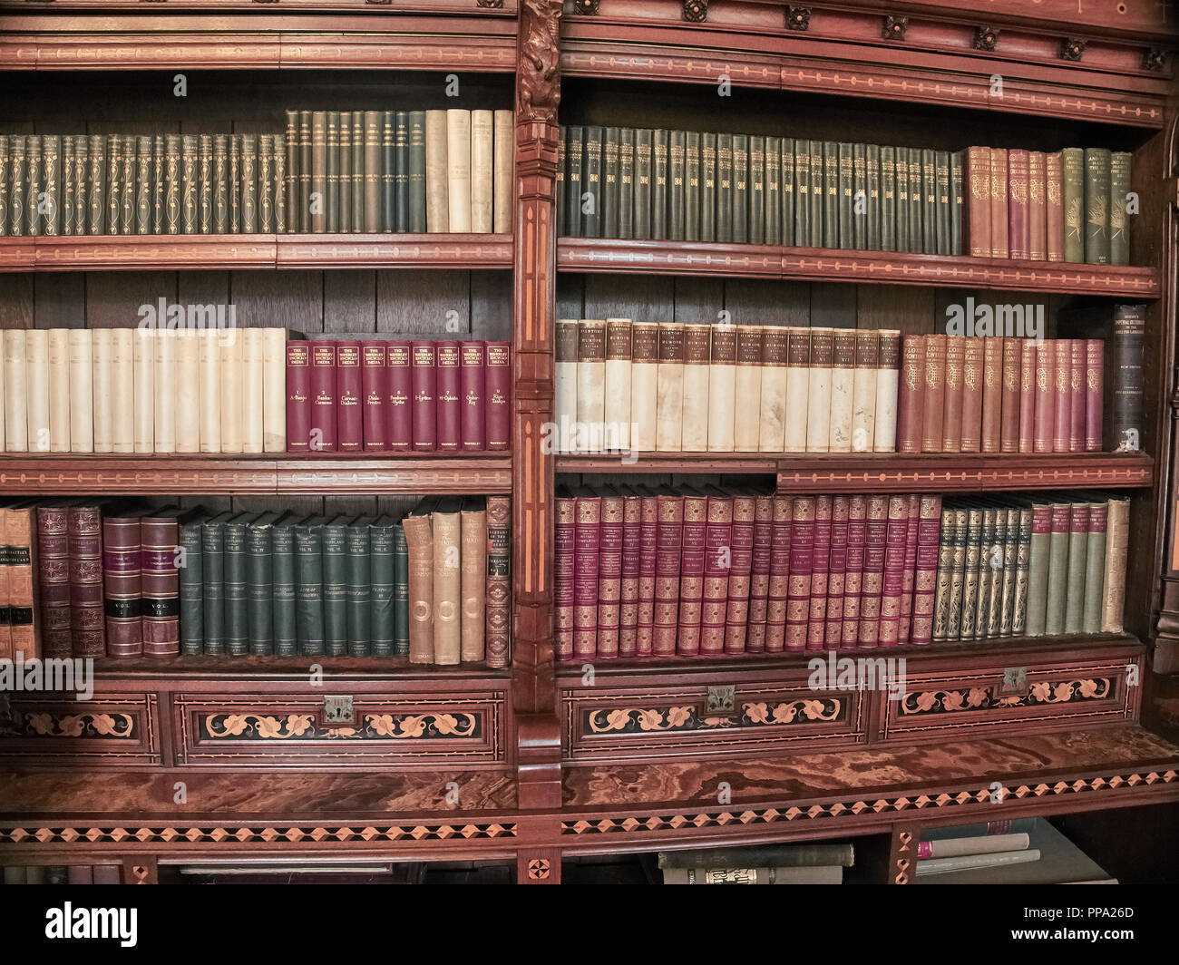 Book museum shelf hi-res stock photography and images - Alamy