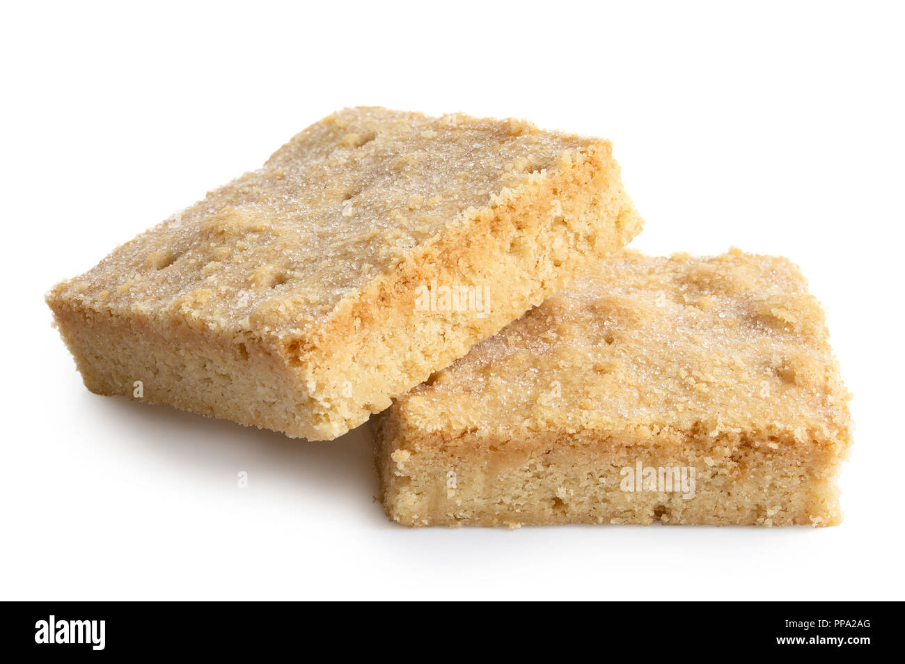 Homemade square shortbread biscuits hi-res stock photography and images ...