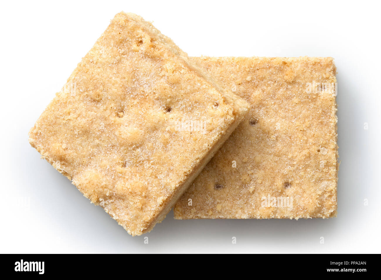 Homemade square shortbread biscuits hi-res stock photography and images ...