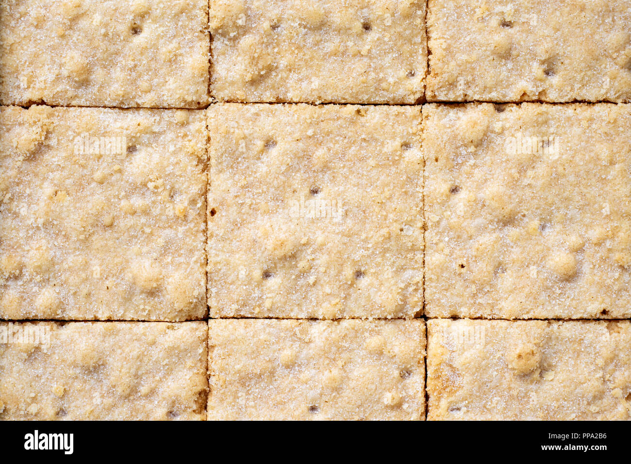 Homemade square shortbread biscuits hi-res stock photography and images ...