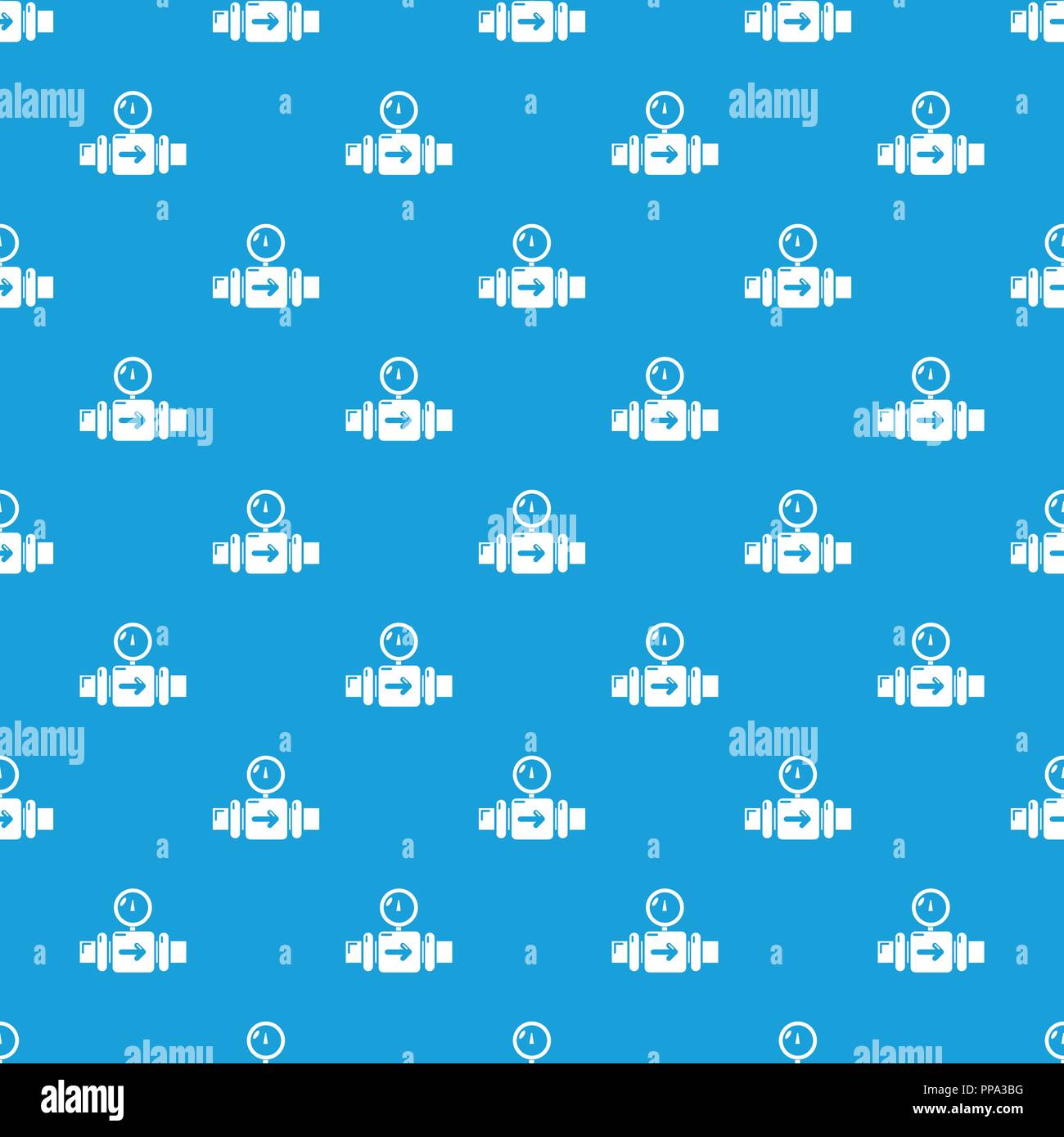 Pressure sensor pattern vector seamless blue Stock Vector Image & Art ...