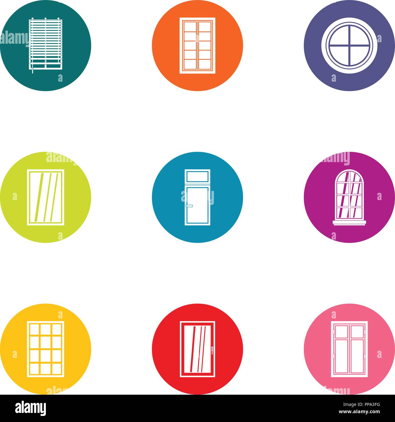 French pane Stock Vector Images - Alamy