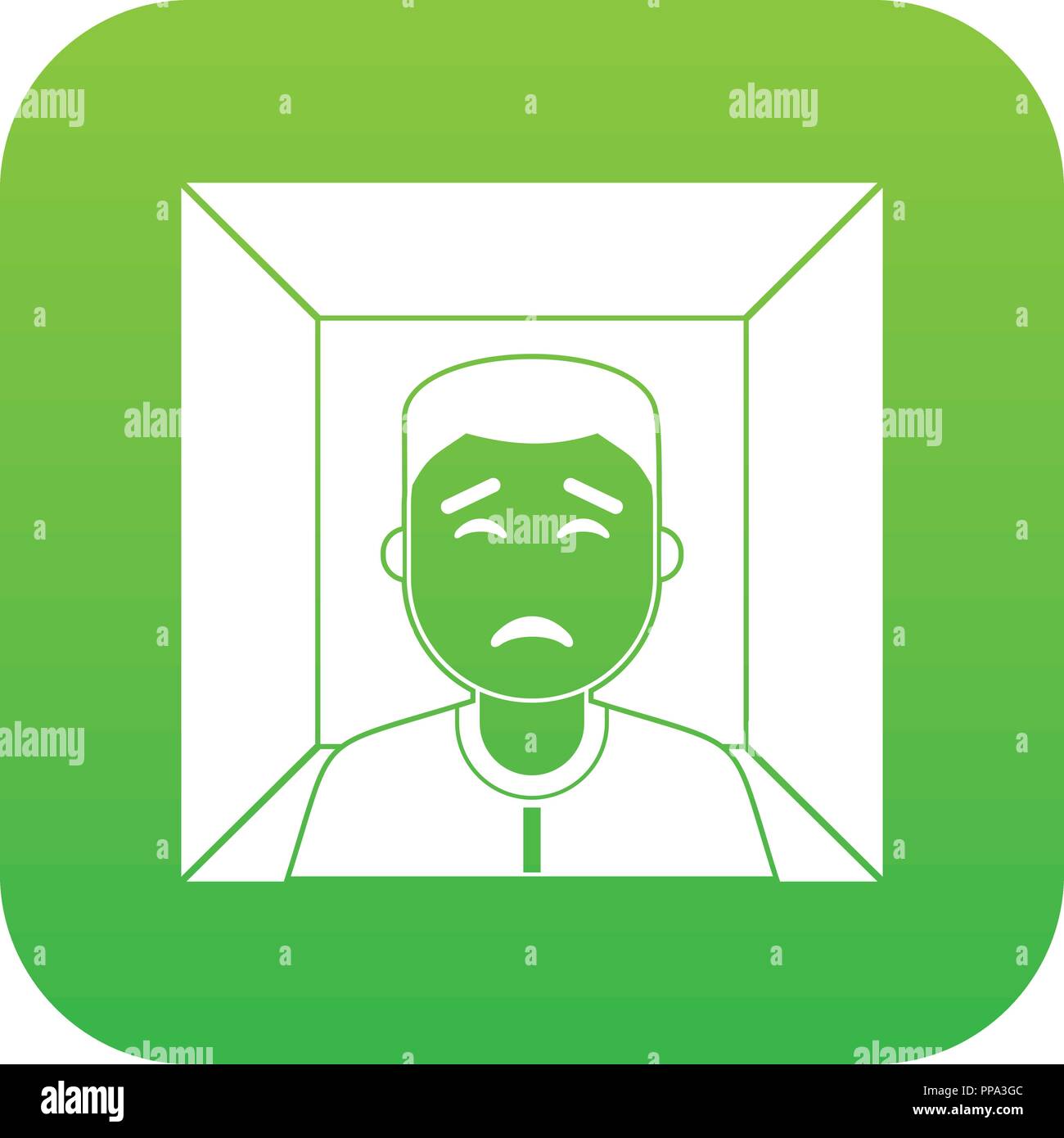 Man icon digital green Stock Vector Image & Art - Alamy