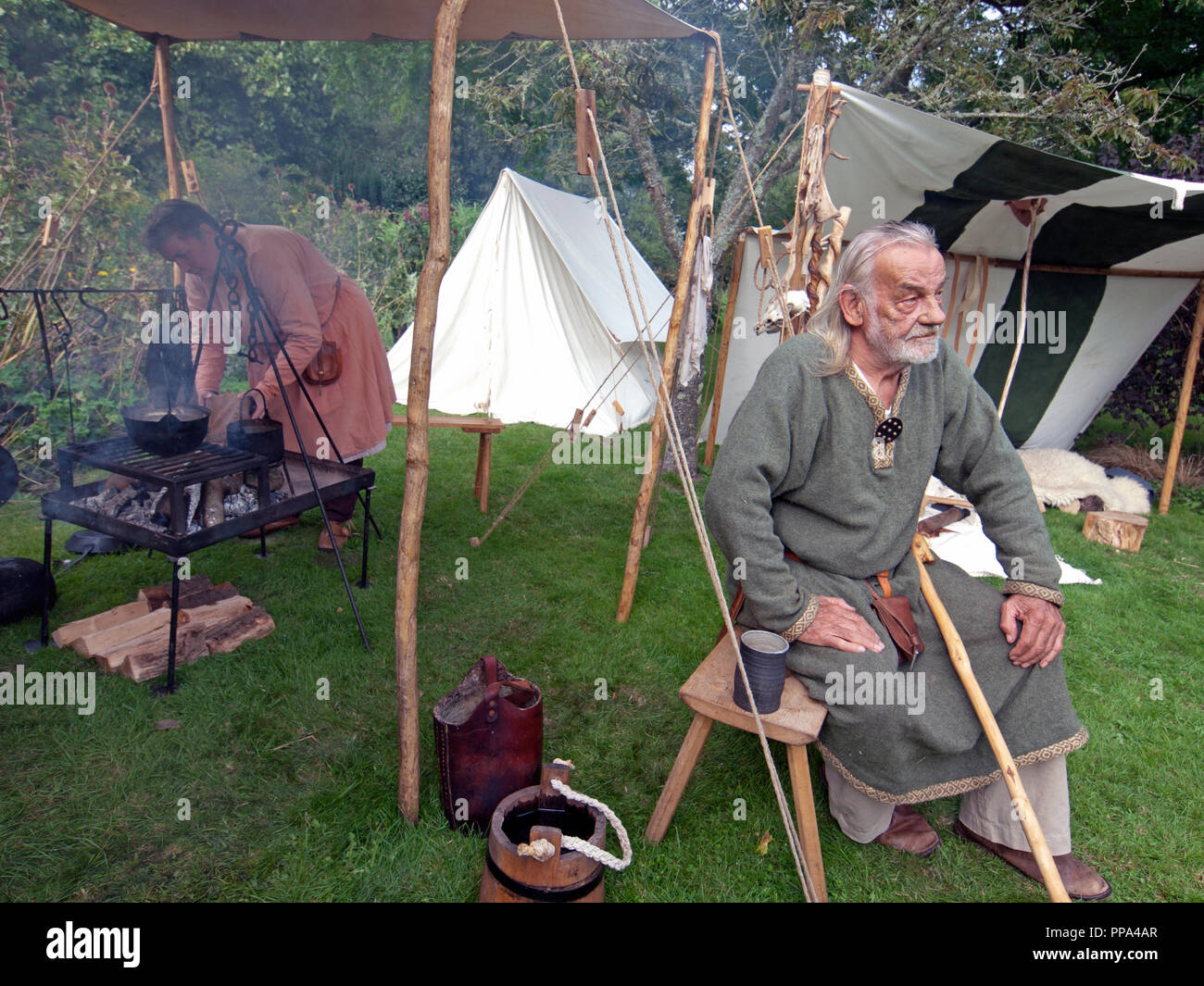 Medieval fair tents hi-res stock photography and images - Alamy