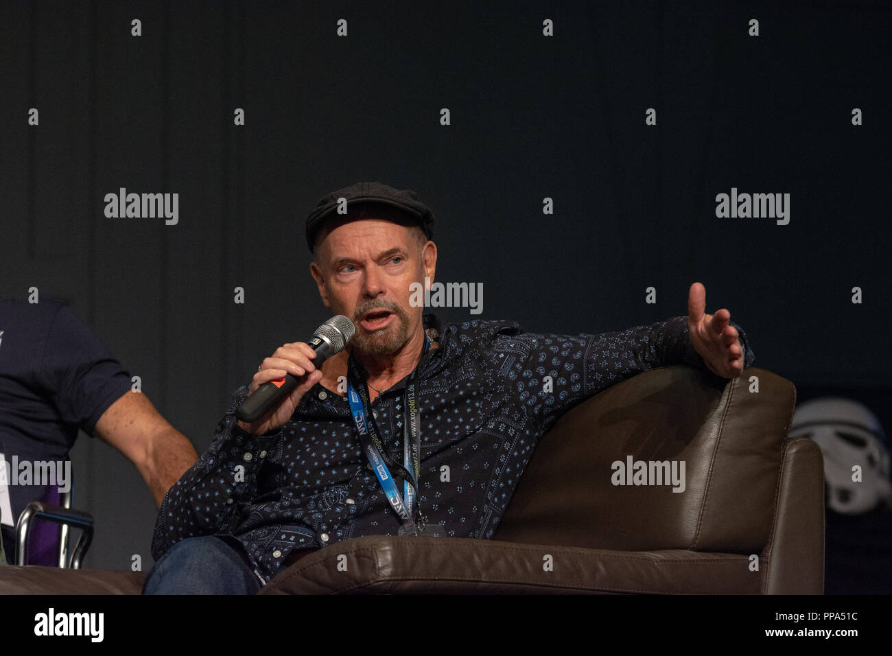 FUERTH, Germany - September 22nd 2018: John Simpkin (Actor - Klaatu in ...