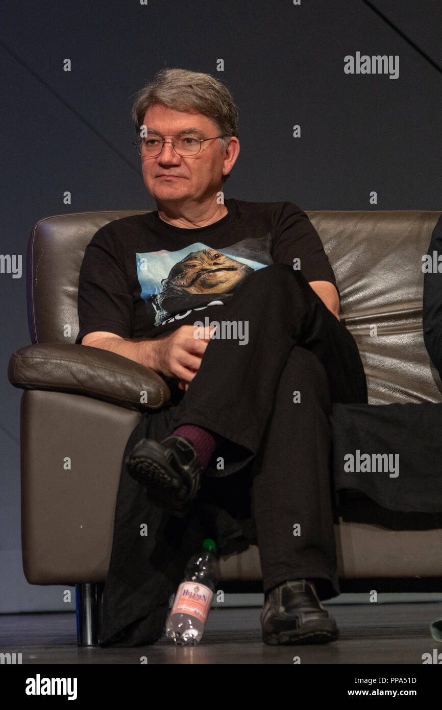 FUERTH, Germany - September 22nd 2018: Dave Barclay (Puppeteer - Jabba ...