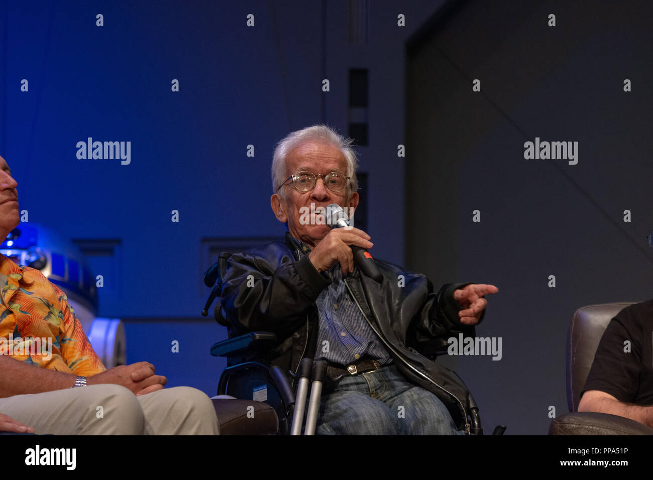 FUERTH, Germany - September 22nd 2018: Mike Edmonds (*1944, Actor ...