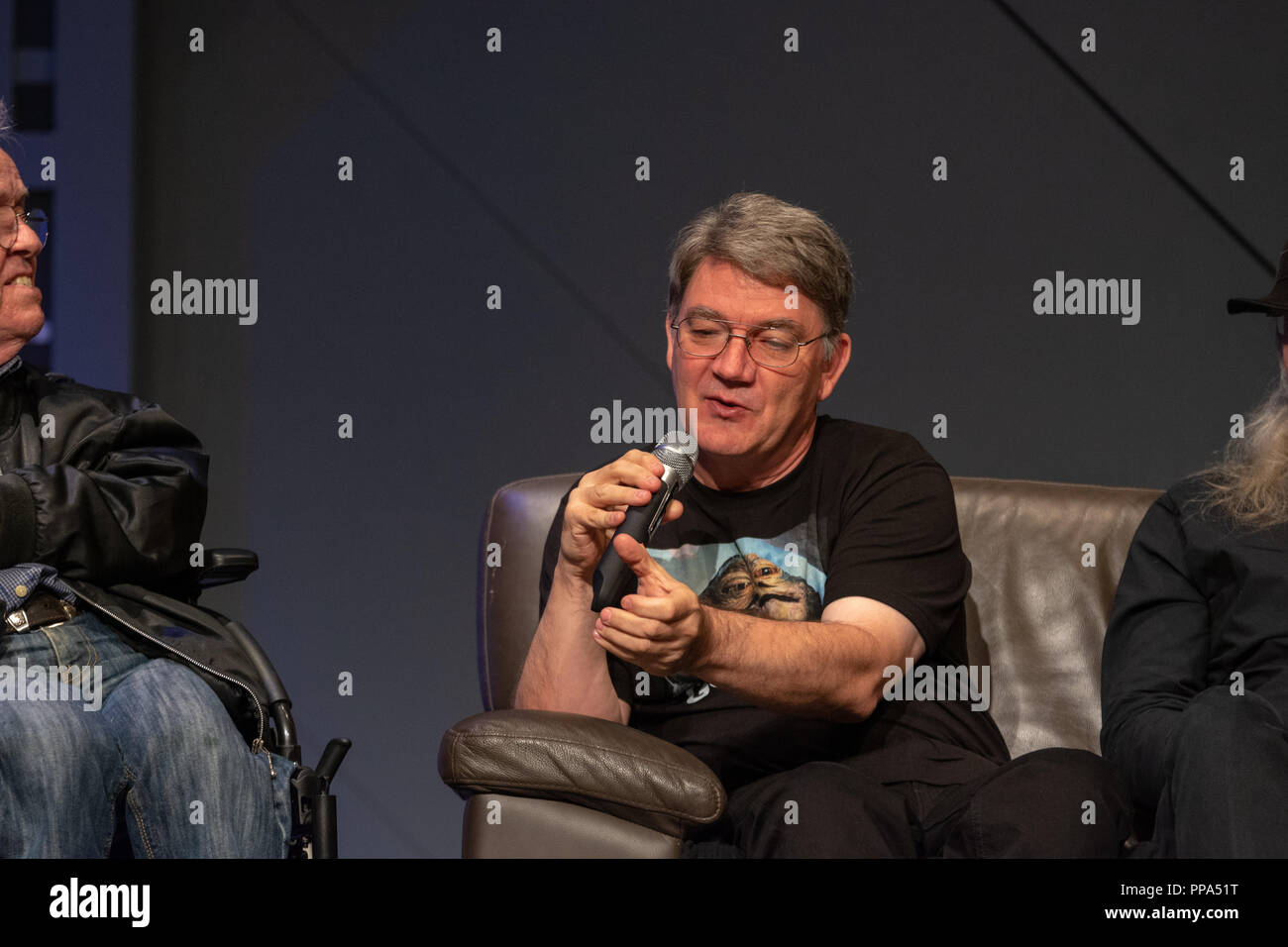 FUERTH, Germany - September 22nd 2018: Dave Barclay (Puppeteer - Jabba ...