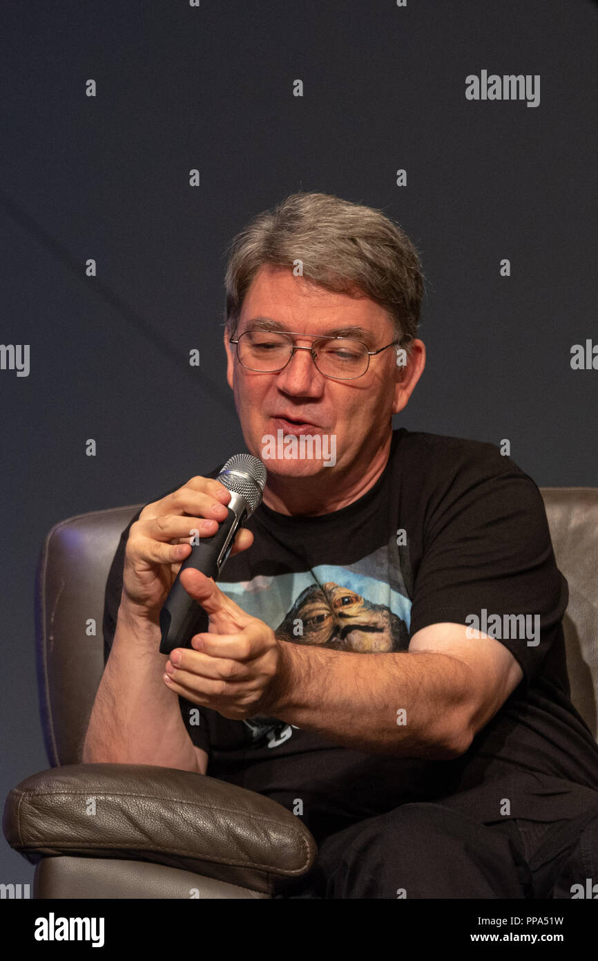 FUERTH, Germany - September 22nd 2018: Dave Barclay (Puppeteer - Jabba ...