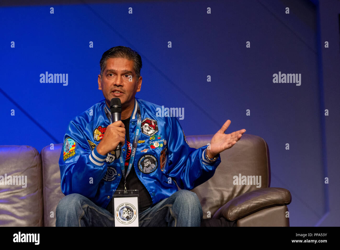 FUERTH, Germany - September 22nd 2018: Bern Collaco (*1966, actor ...