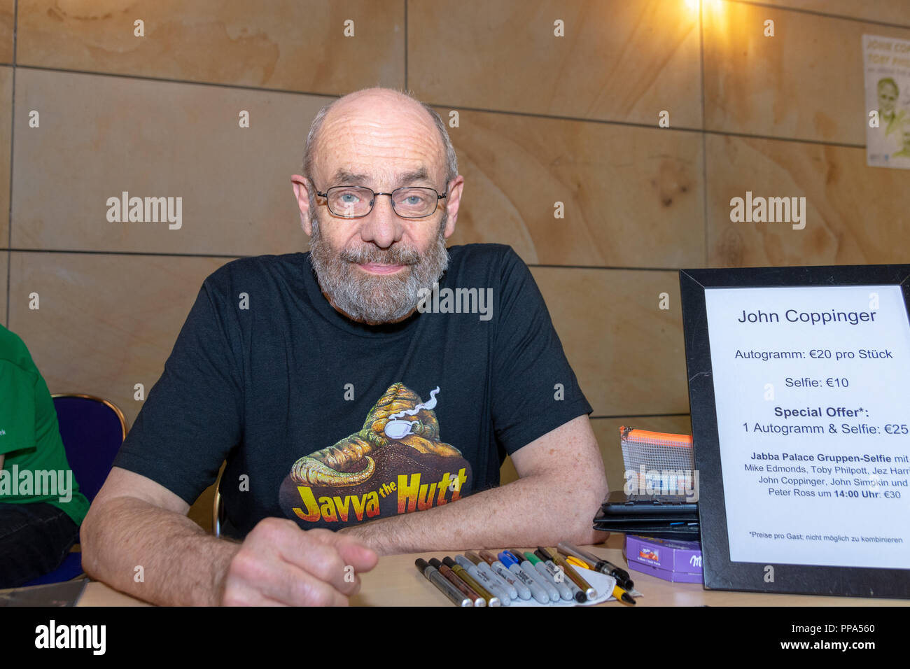 FUERTH, Germany - September 22nd 2018: John Coppinger (Sculptor ? Jabba ...