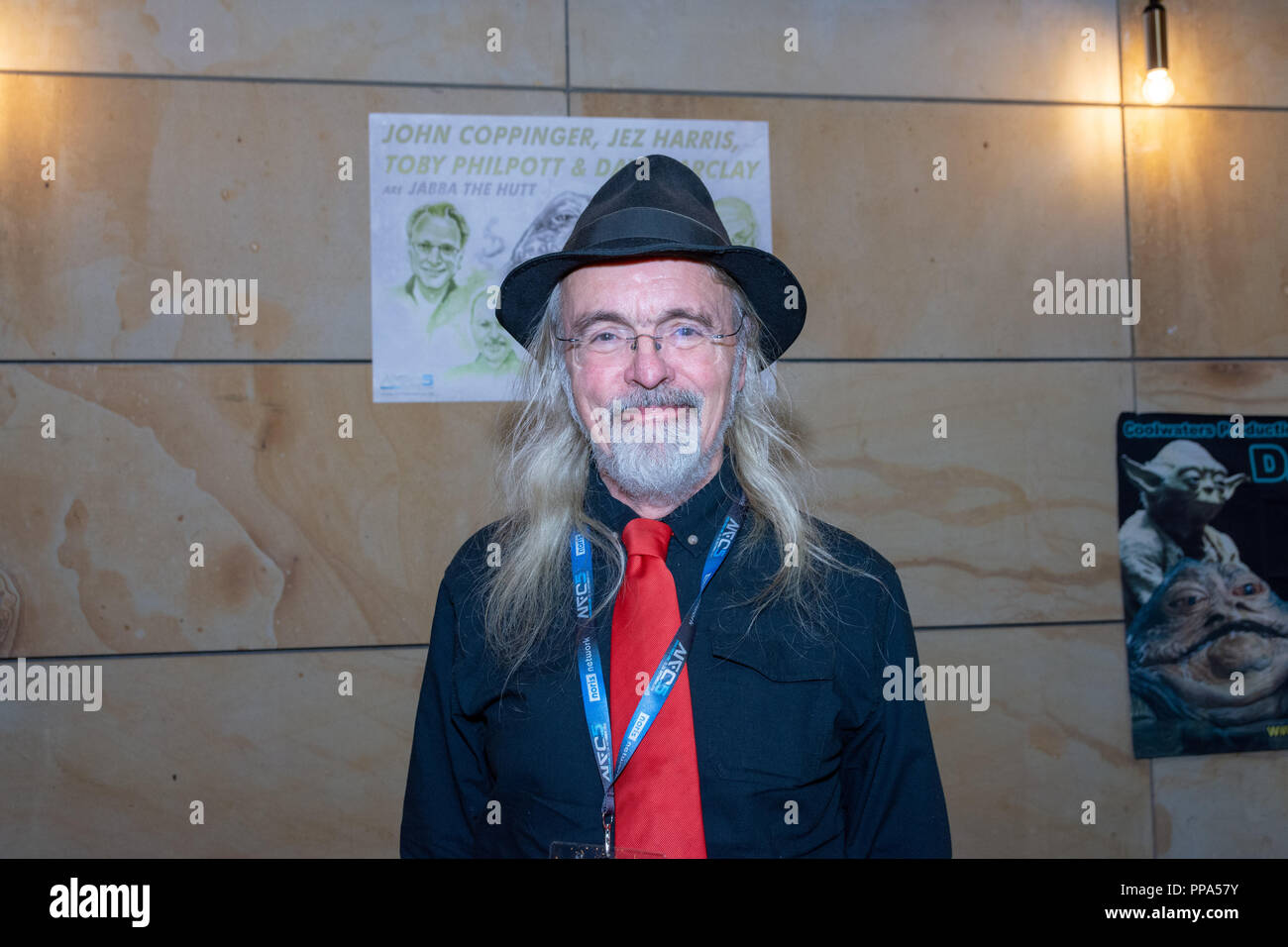 FUERTH, Germany - September 22nd 2018: Toby Philpott (*1946, puppeteer ...