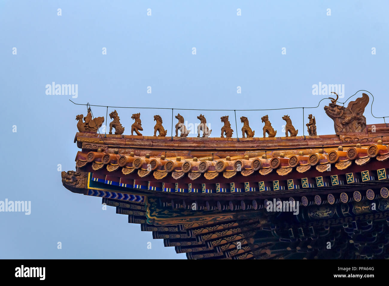 Chinese Roof Figures High Resolution Stock Photography and Images - Alamy
