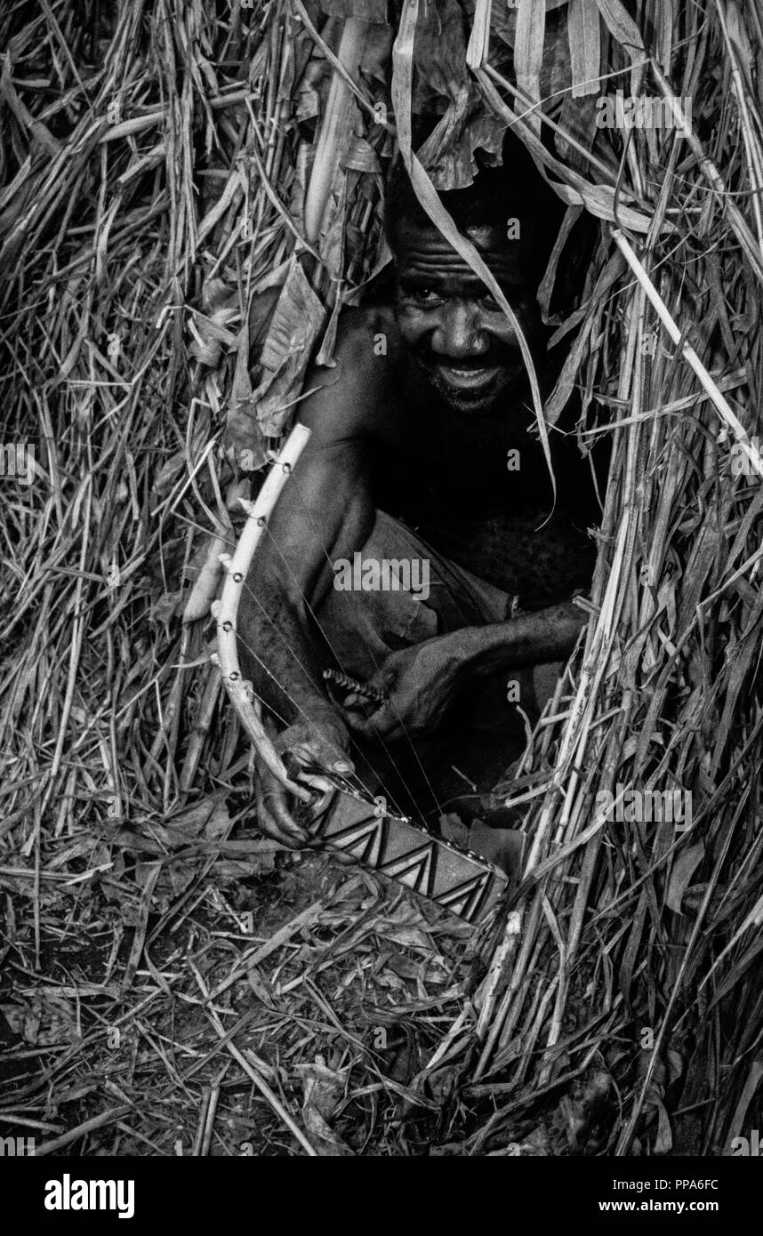 Pygmy village hi-res stock photography and images - Alamy