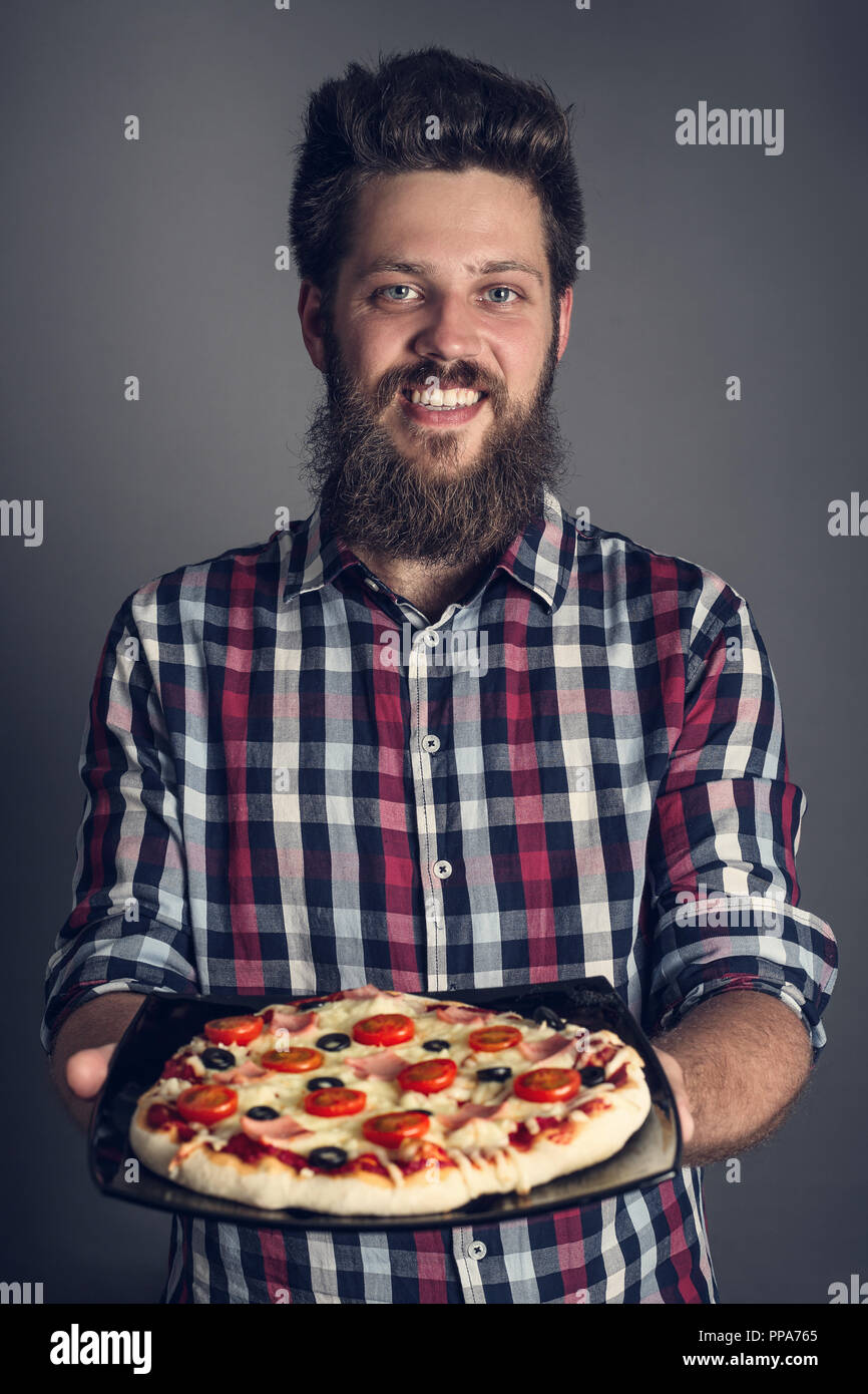 Man cooking home made bread hi-res stock photography and images - Alamy